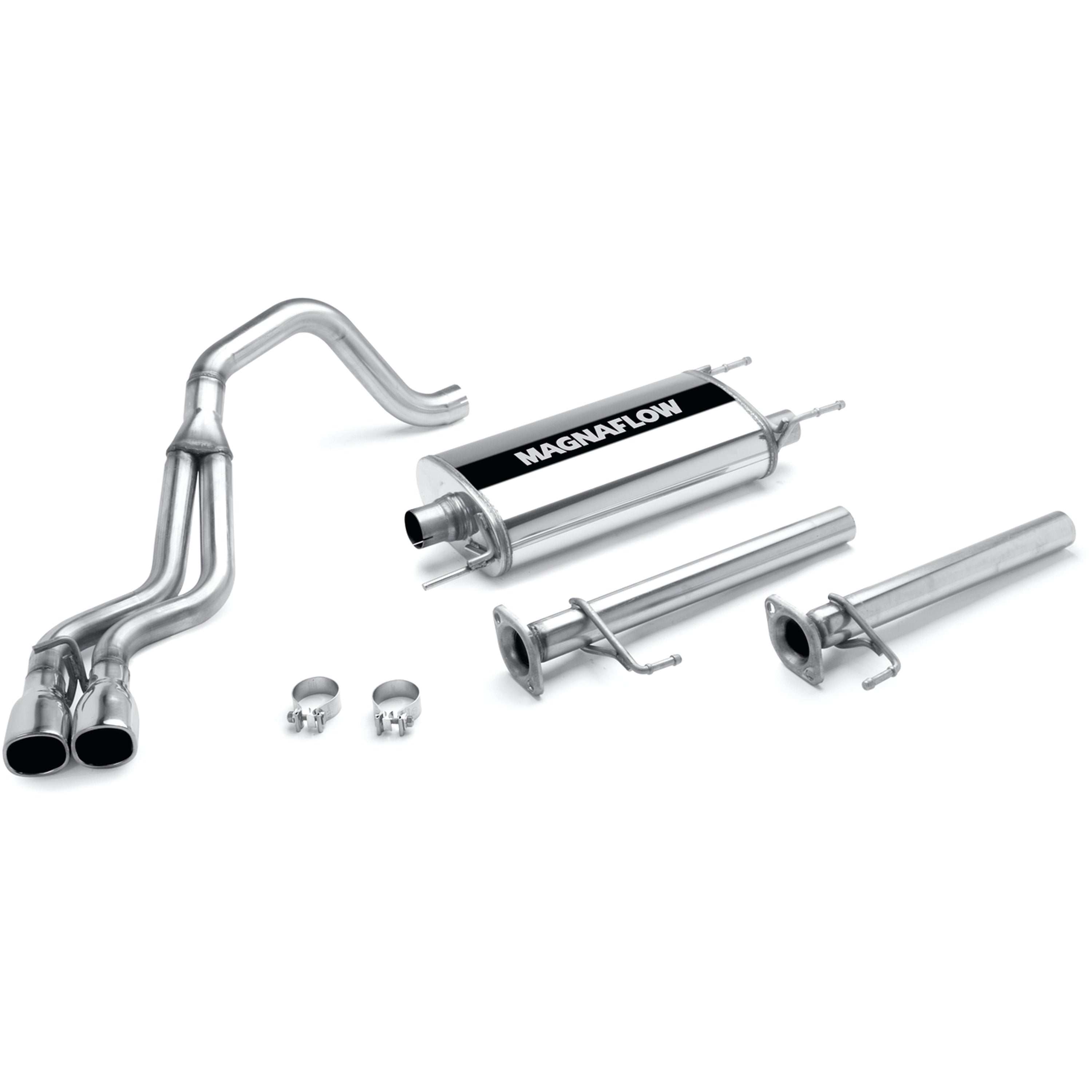 MagnaFlow 2003-2009 4Runner Street Series Cat-Back Performance Exhaust ...