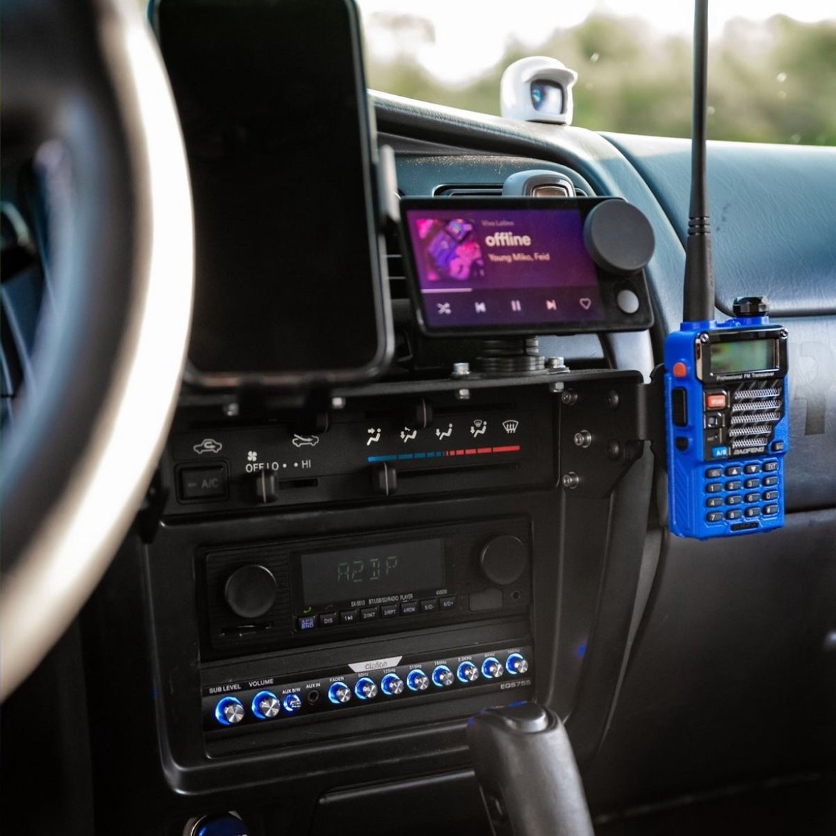 3rd Gen 4Runner Phone Mount – Secure Mount for Phones, Tablets, and ...
