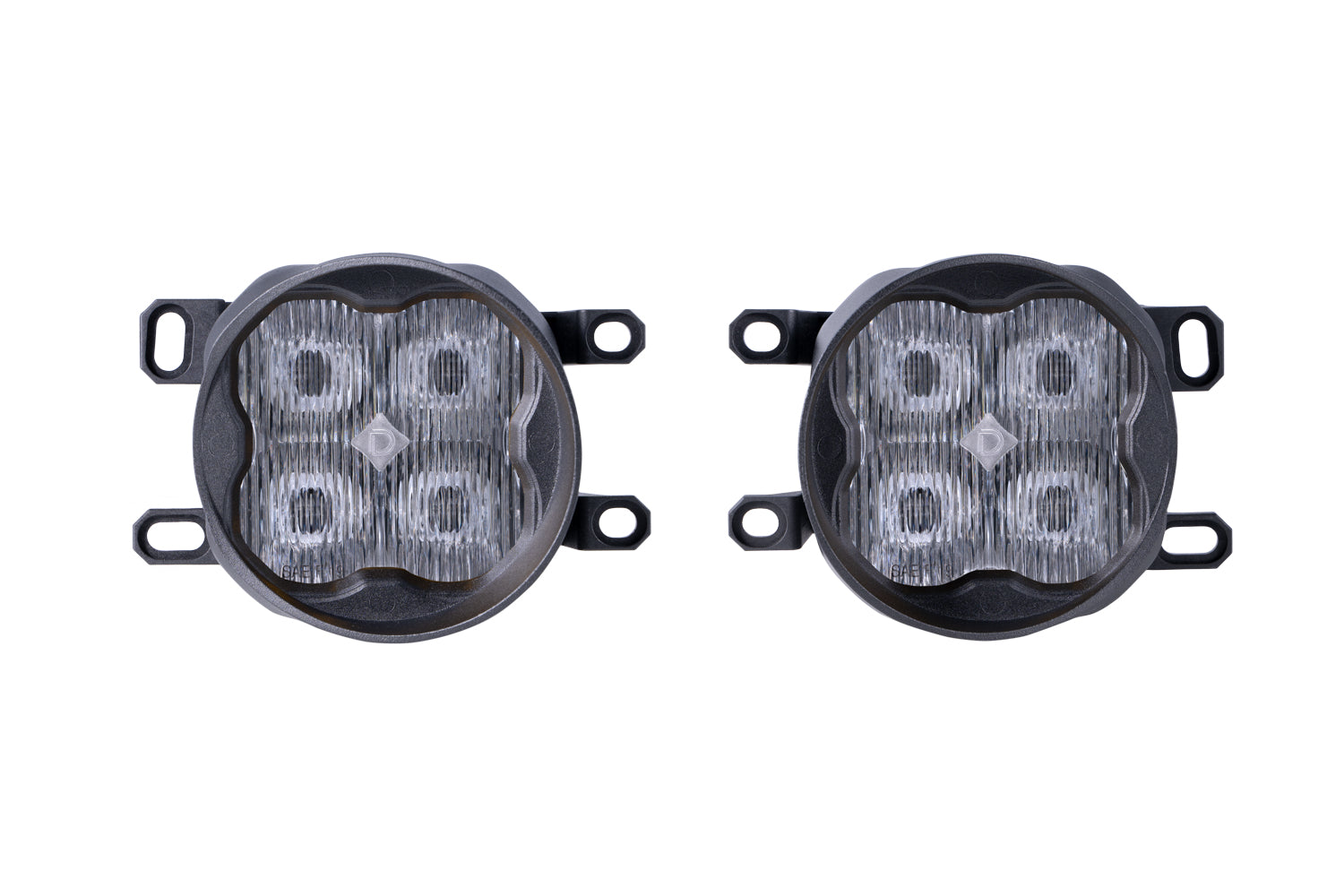 2010-2013 GX460 SS3 LED Fog Light Kit, White SAE Fog Sport with Backli ...
