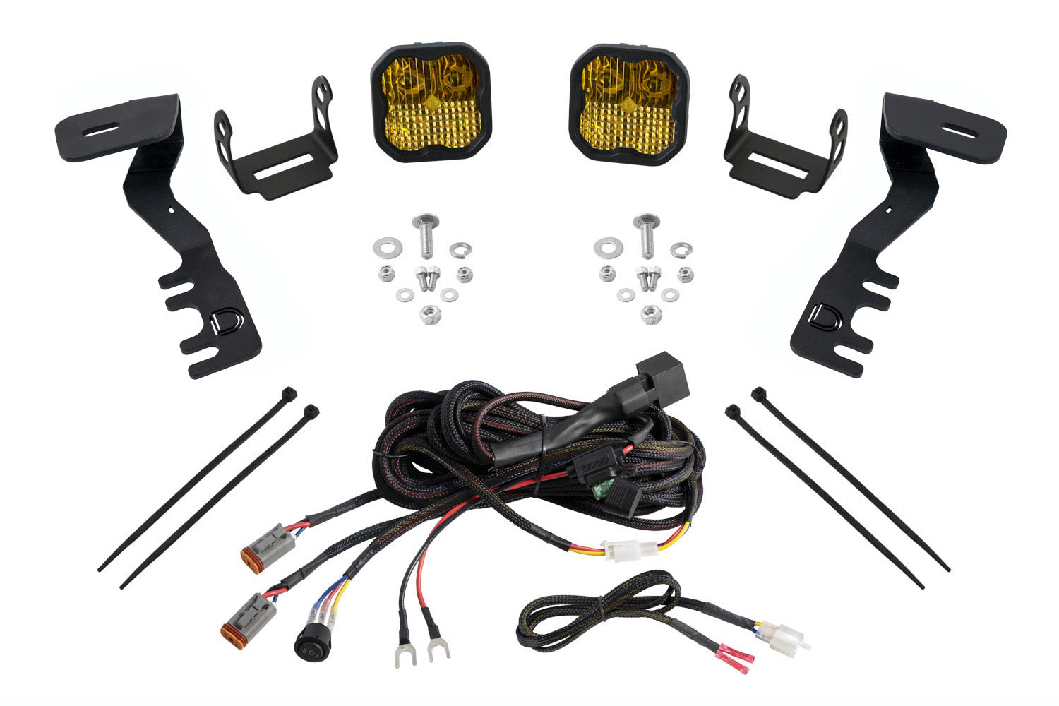 2024+ 4th Gen Tacoma SS3 LED Ditch Light Kit, Pro Yellow Combo – SRQ ...