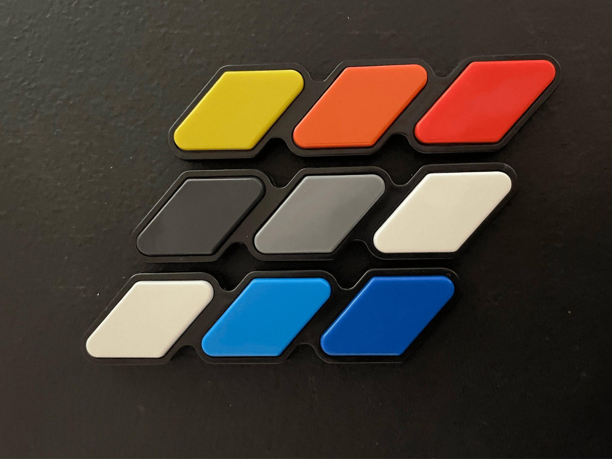 Toyota Tri-Color Grille Badge | SRQ Fabrications