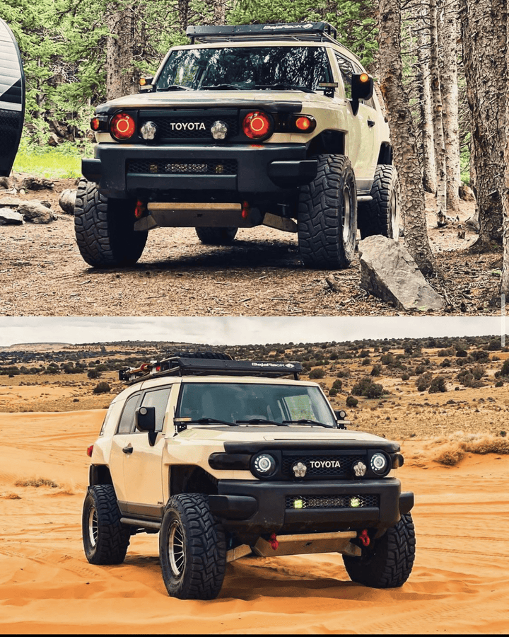 2007-2014 FJ Cruiser LED Retrofit Headlights – SRQ Fabrications