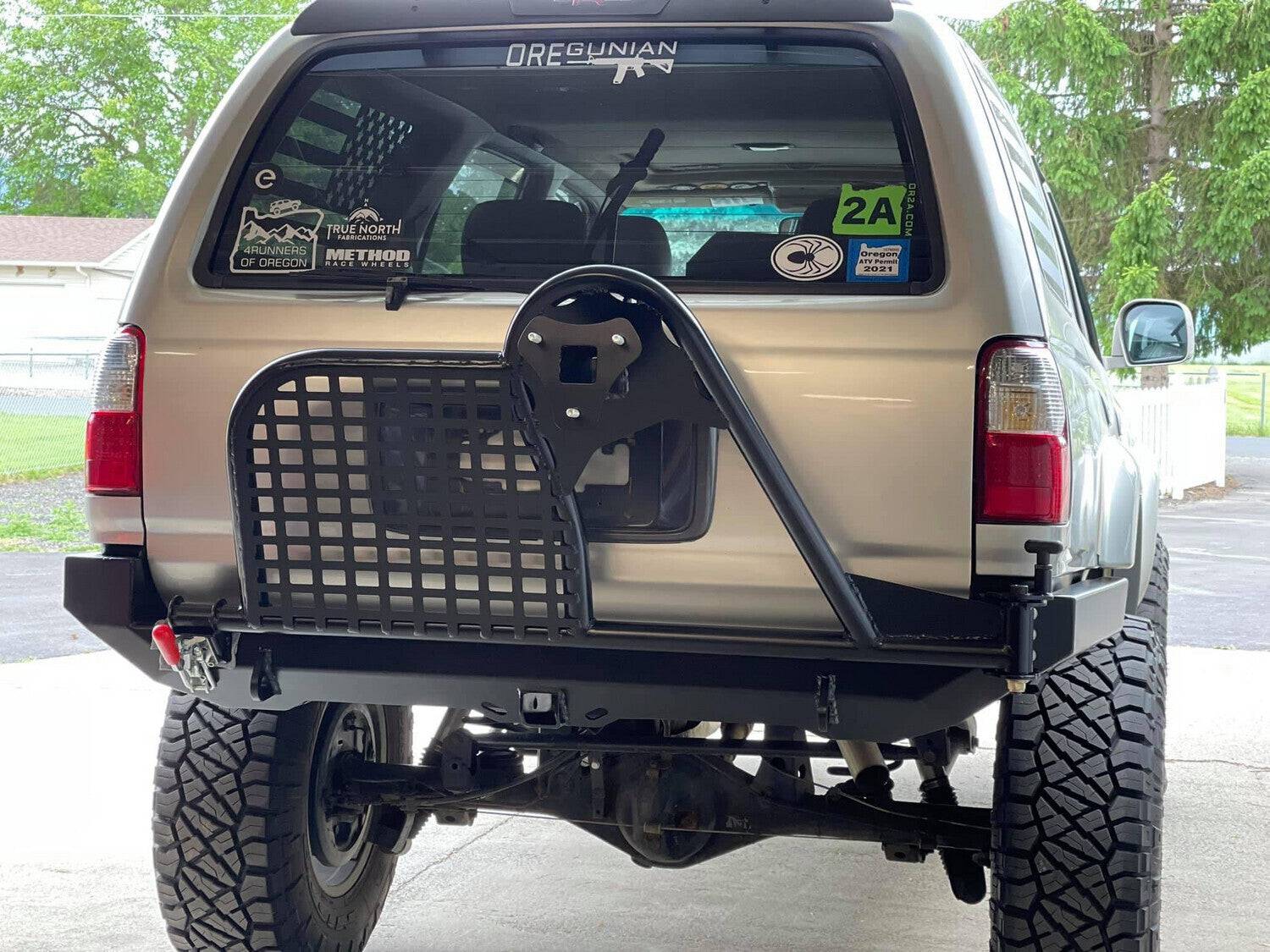 1996-2002 3rd Gen 4Runner Plate Rear Bumper - DIY Kit – SRQ Fabrications